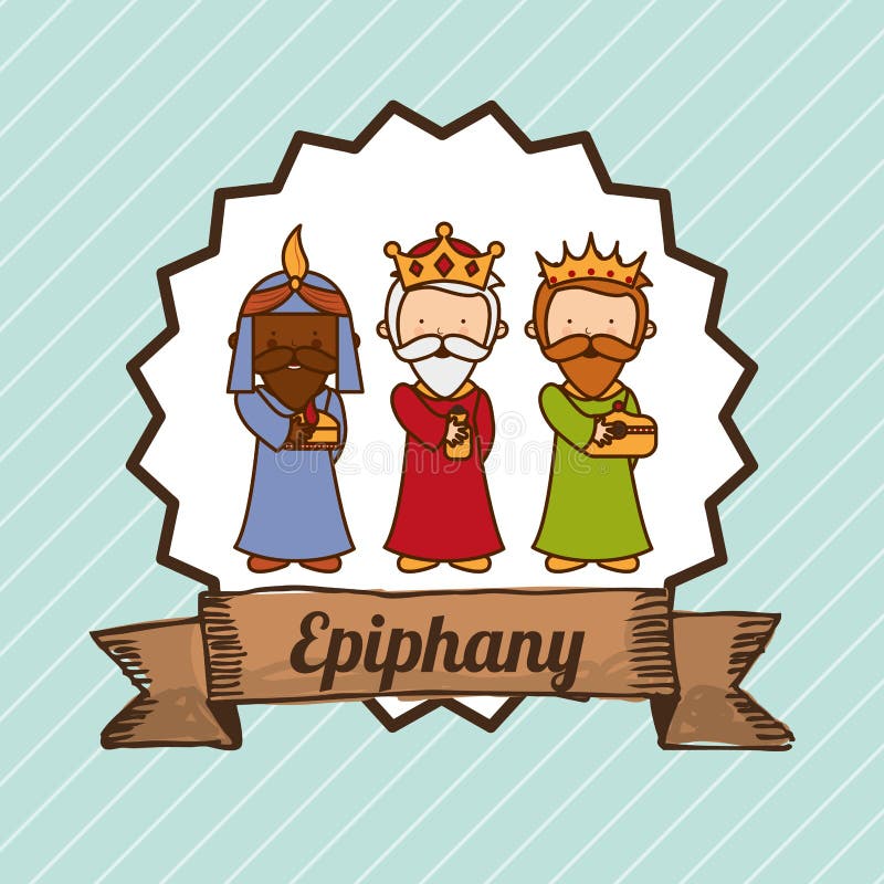 Epiphany draw stock vector. Illustration of design, green - 16988360