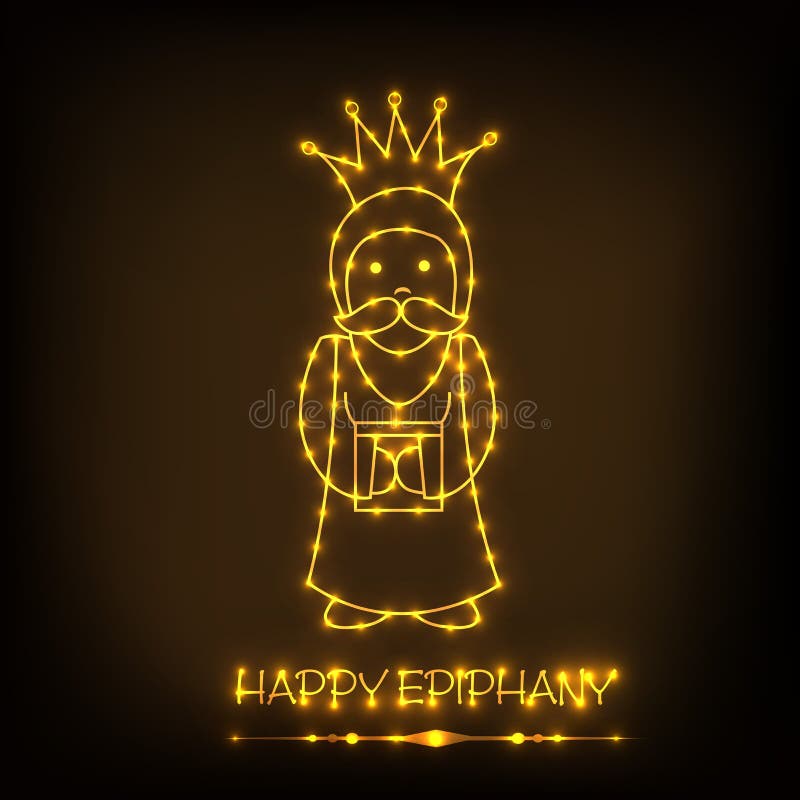 Epiphany stock illustration. Illustration of clip, melchior - 83206622