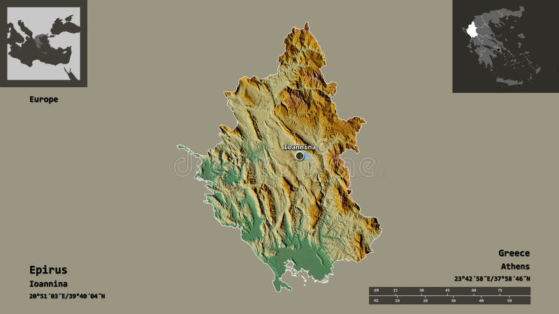 Epirus Map Stock Illustrations – 85 Epirus Map Stock Illustrations ...