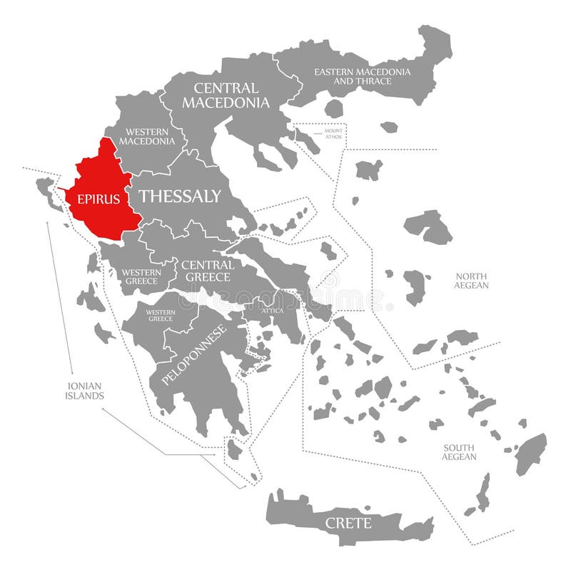 Epirus Regional Flag, Greece Stock Vector - Illustration of homeland ...