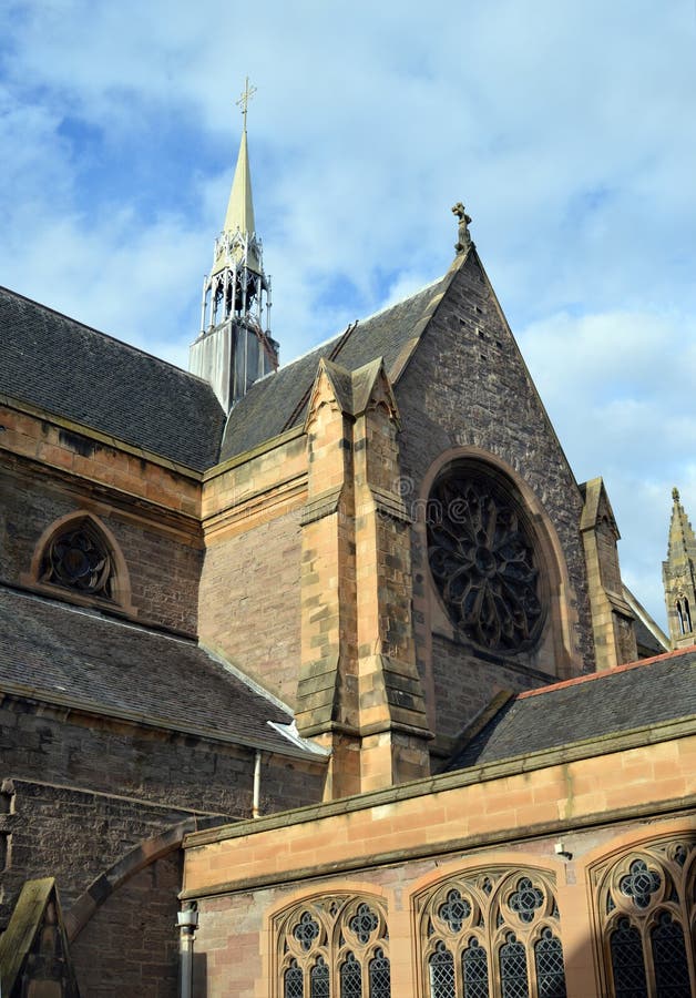 Episcopal Cathedral, Perth, Scotland Stock Image - Image of scottiish ...