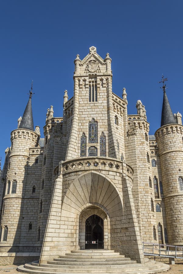 Episcopal Palace of Astorga by Gaudi Editorial Photo - Image of castile ...
