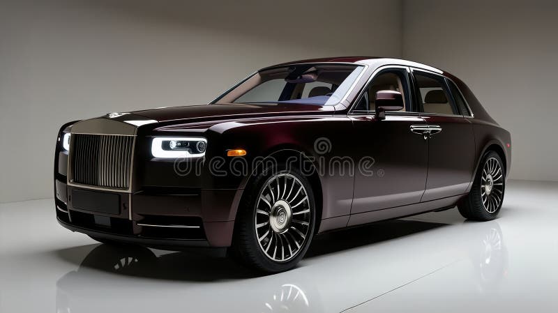 The Epitome of Luxury Maroon, a Symbol of Opulence and Prestige Stock ...