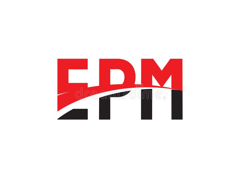 EPM Letter Initial Logo Design Vector Illustration Stock Vector - Illustration of brand, logo ...