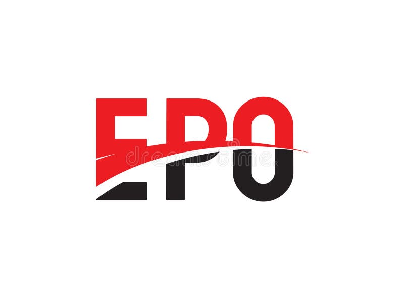 EPO Letter Initial Logo Design Vector Illustration Stock Vector ...