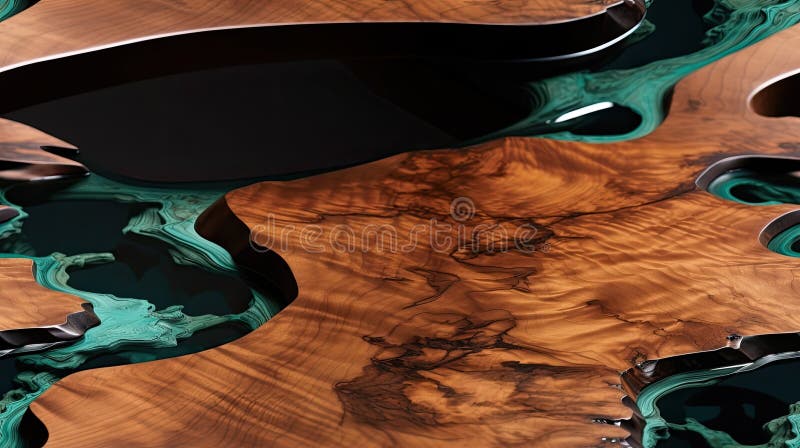 Epoxy Resin and Varnished Luxury Wood Processing, the Intricate Details ...