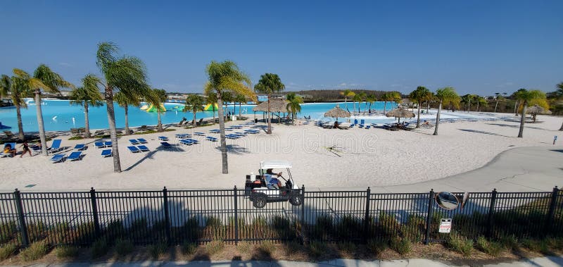 Epperson Lagoon Wesley Chapel Florida Imagen de archivo editorial ...