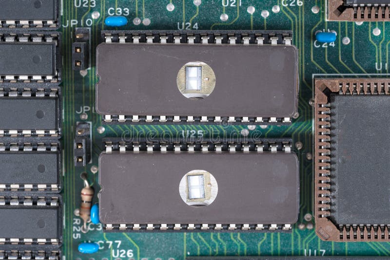 Eprom stock photo. Image of byte, electronic, circuit - 82159716