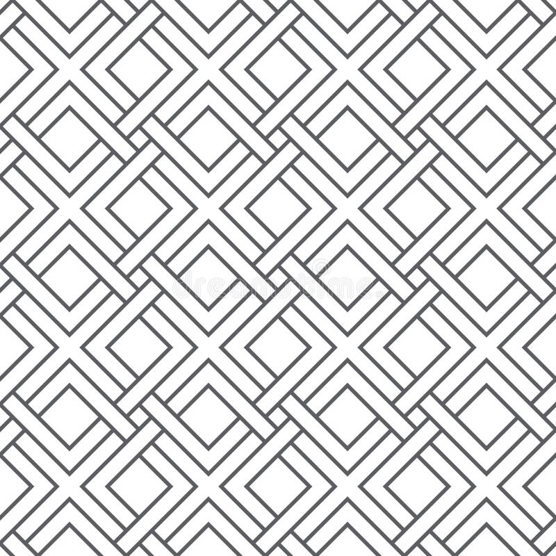 Seamless Square Pattern, Seamless Pattern Vector Design Stock Vector ...