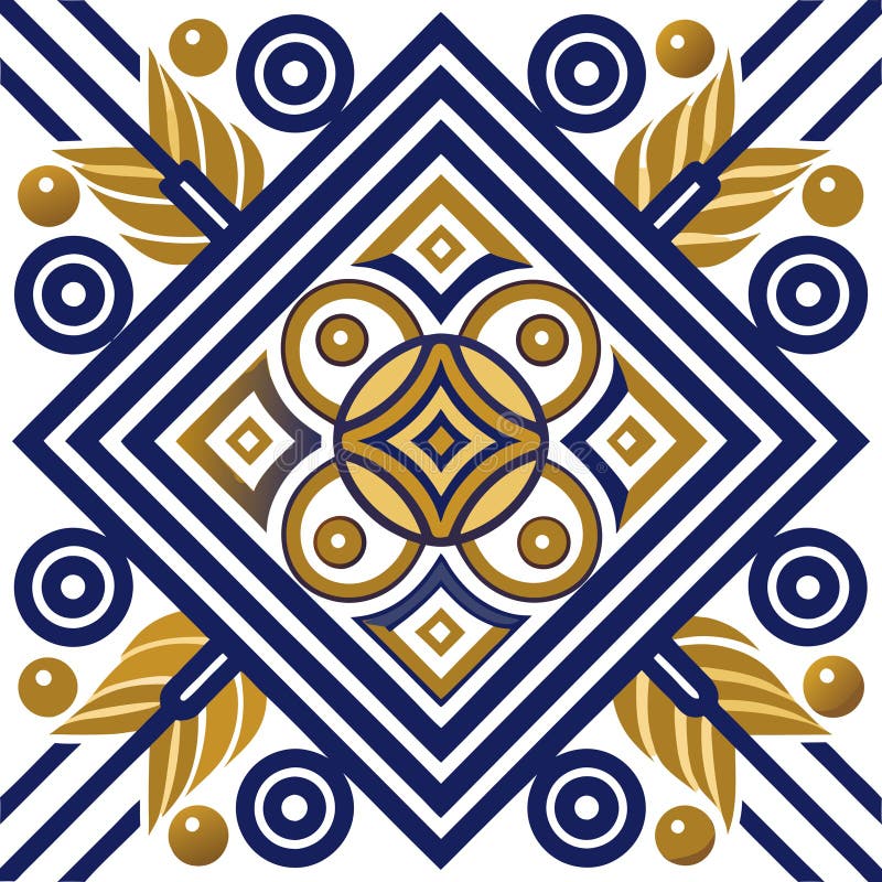 Abstract Classic Lines Pattern Seamless Design Background Stock Vector ...