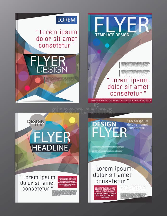 Polygon Modern Brochure Vector CMYK Modern A4 Stock Vector ... Polygon Modern Brochure Vector CMYK Modern A4 Stock Vector ...