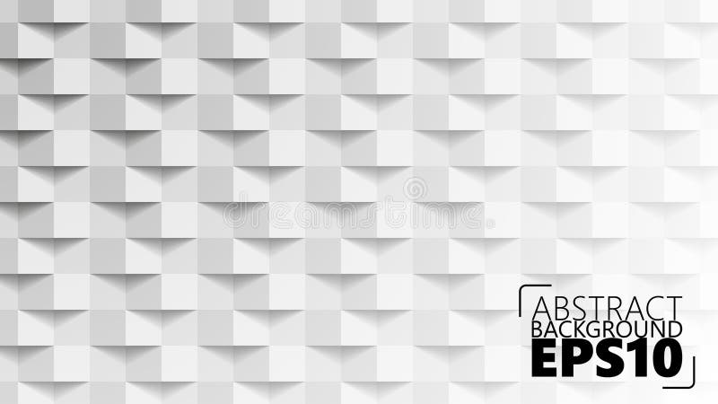 Shadows of Squares with 3d Effect Stock Illustration - Illustration of ...