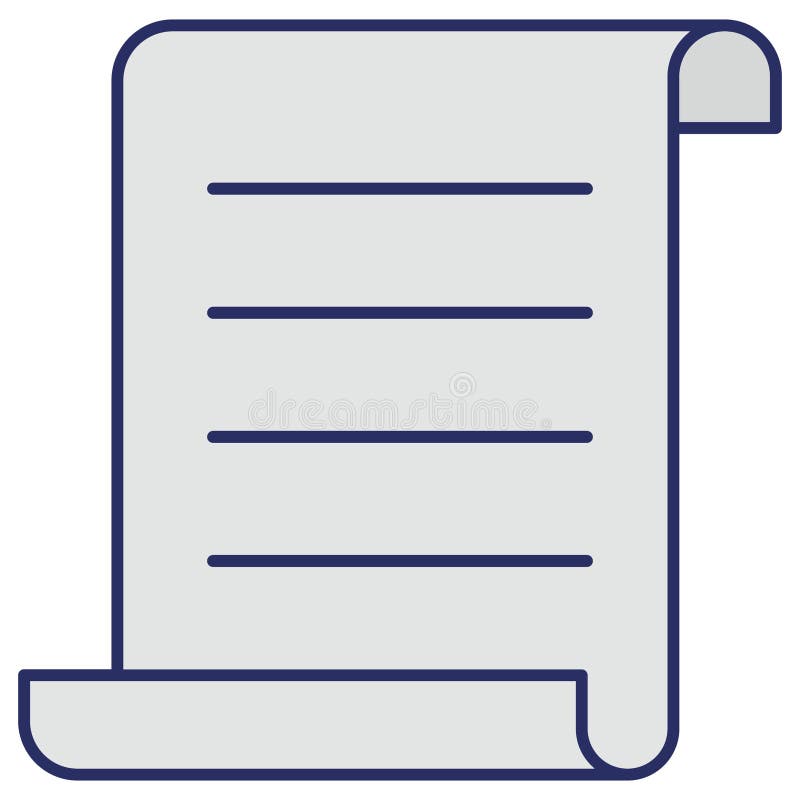 Document Which Can Easily Modify or Edit Stock Vector - Illustration of ...