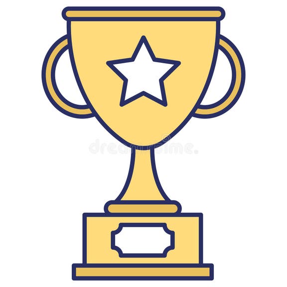 Best Performance Trophy Which Can Easily Modify or Edit Stock Vector ...