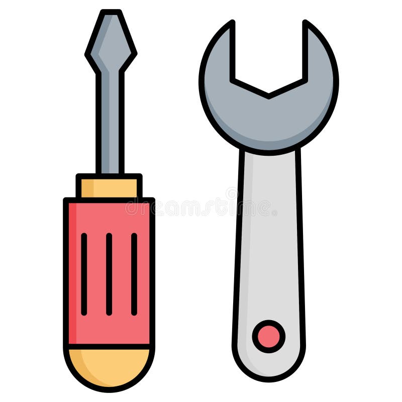 Repair Tools Which Can Easily Modify or Edit Stock Vector ...