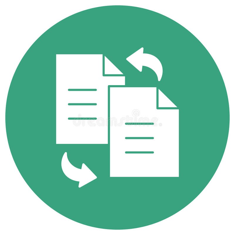 Transfer File Which Can Easily Modify or Edit Stock Vector ...