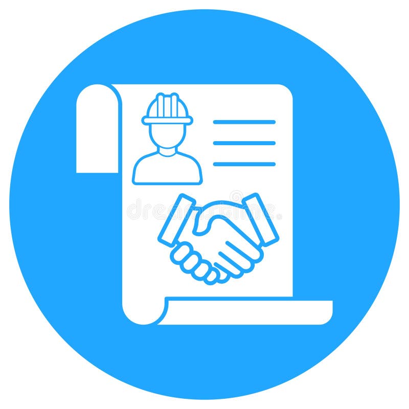 Contract Which Can Easily Modify or Edit Stock Vector - Illustration of ...