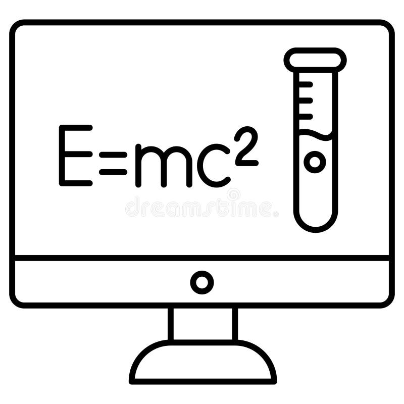 Computer Science Test Which Can Easily Modify or Edit Stock Vector ...