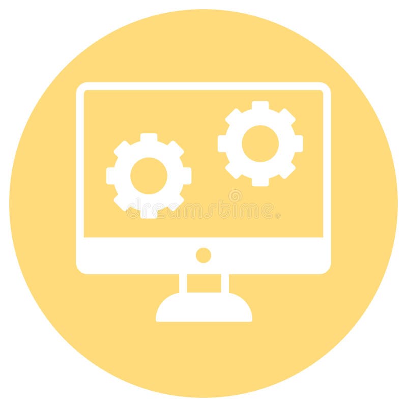 Computer Science Theory Which Can Easily Modify or Edit Stock Vector ...