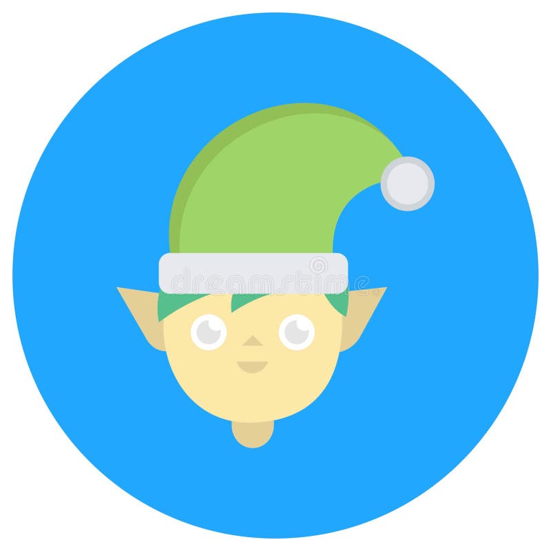 Elf Which Can Easily Edit or Modify Stock Vector - Illustration of ...