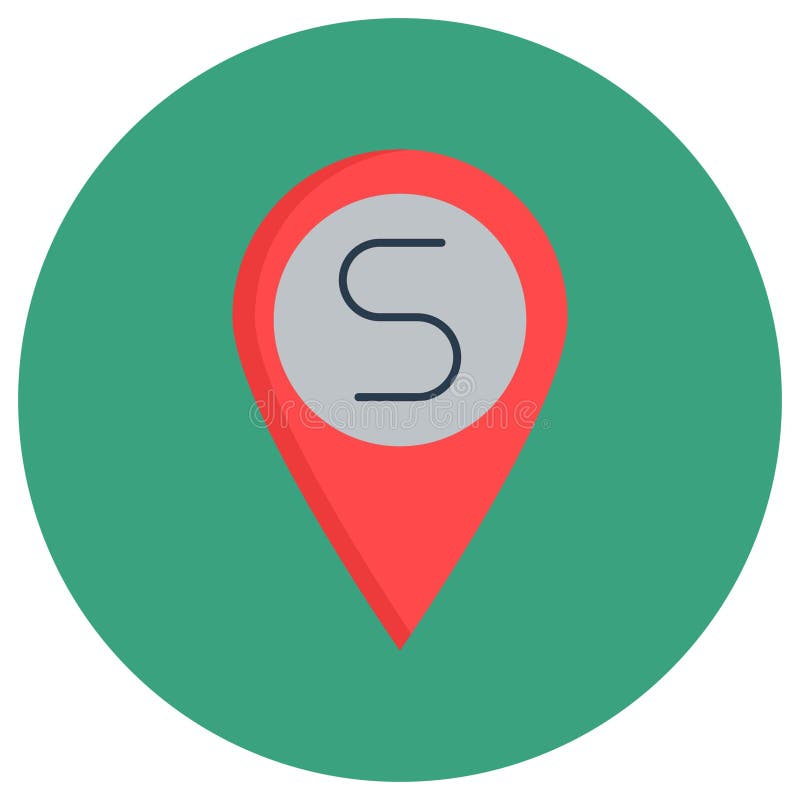 South Direction Which Can Easily Modify or Edit Stock Vector ...