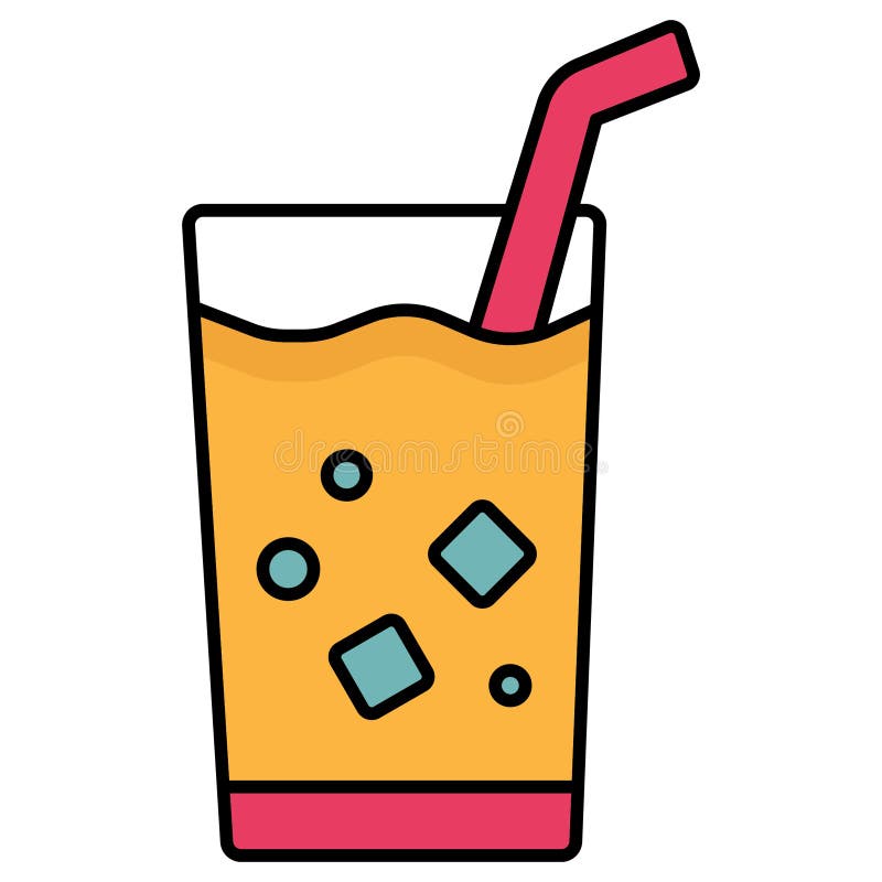 Drink Which Can Easily Modify or Edit Stock Vector - Illustration of ...