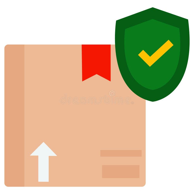 Secure Delivery Which Can Easily Modify or Edit Stock Vector ...