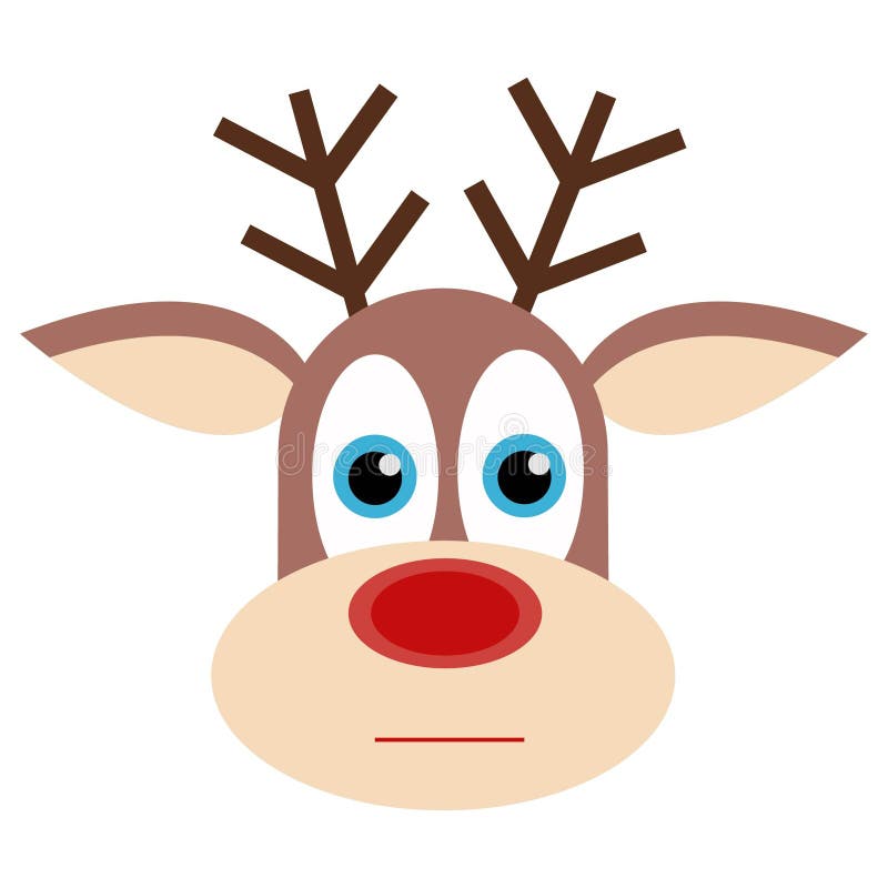 Reindeer Which Can Easily Modify or Edit Stock Illustration ...