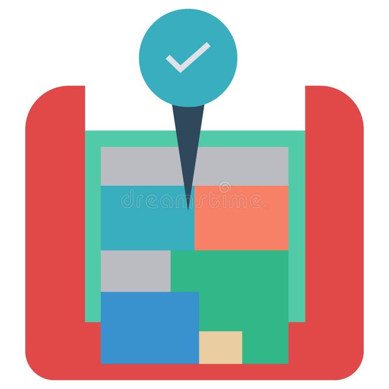 Pinned Location Which Can Easily Edit or Modify Stock Vector ...