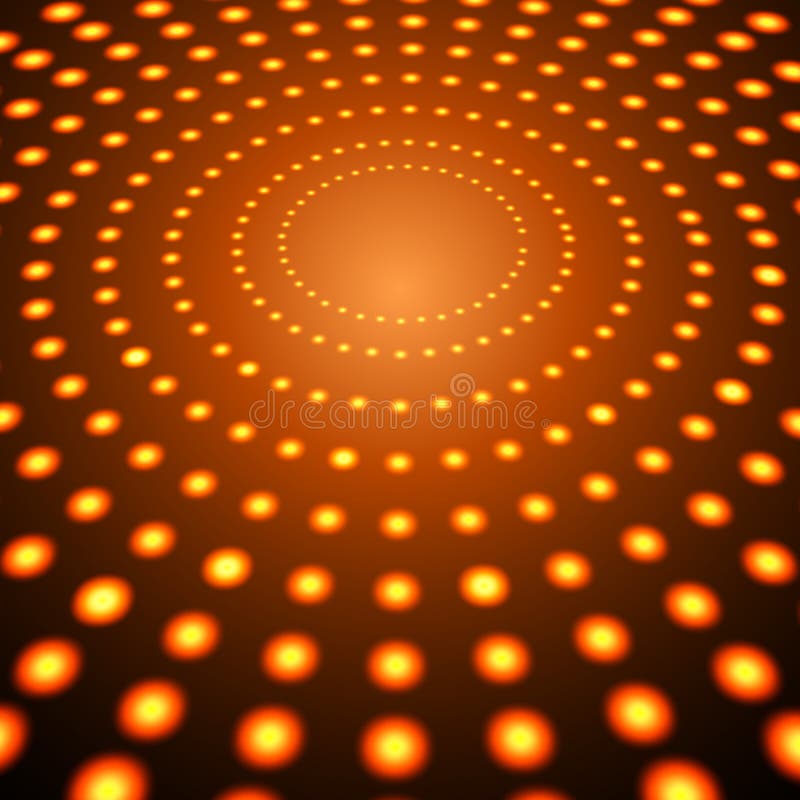 EPS10 Perspective Red Dots Abstract Vector Background Stock Vector ...