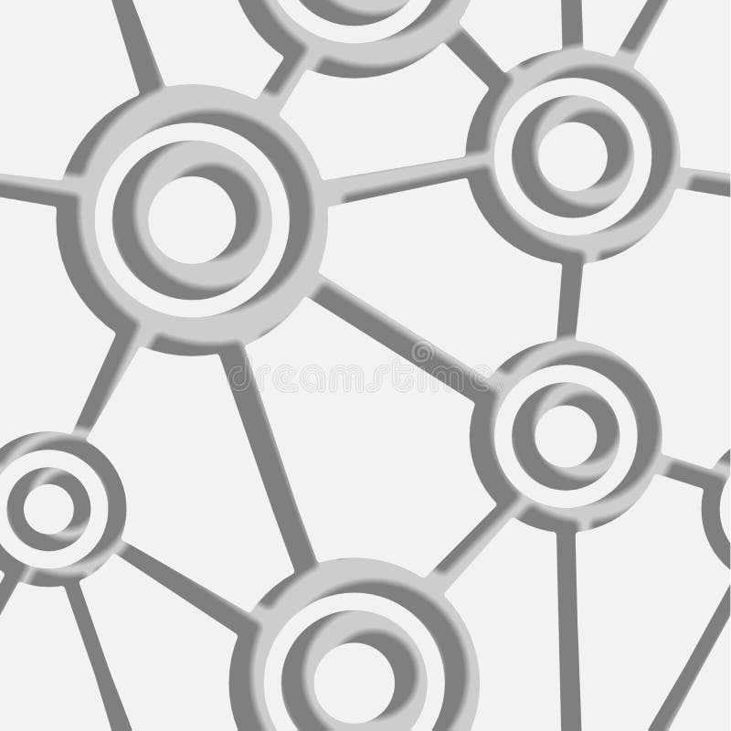 Interconnected Seamless Pattern Texture In Dark Blue And Cream Colors ...