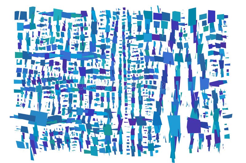 Abstract Vector Art - Random Geometry Shapes Vector Illustration ...