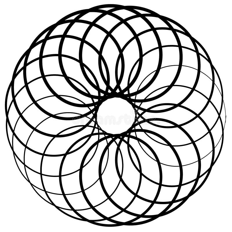 Curlicue, Loop Shapes, Elements Vector Illustration Stock Vector ...