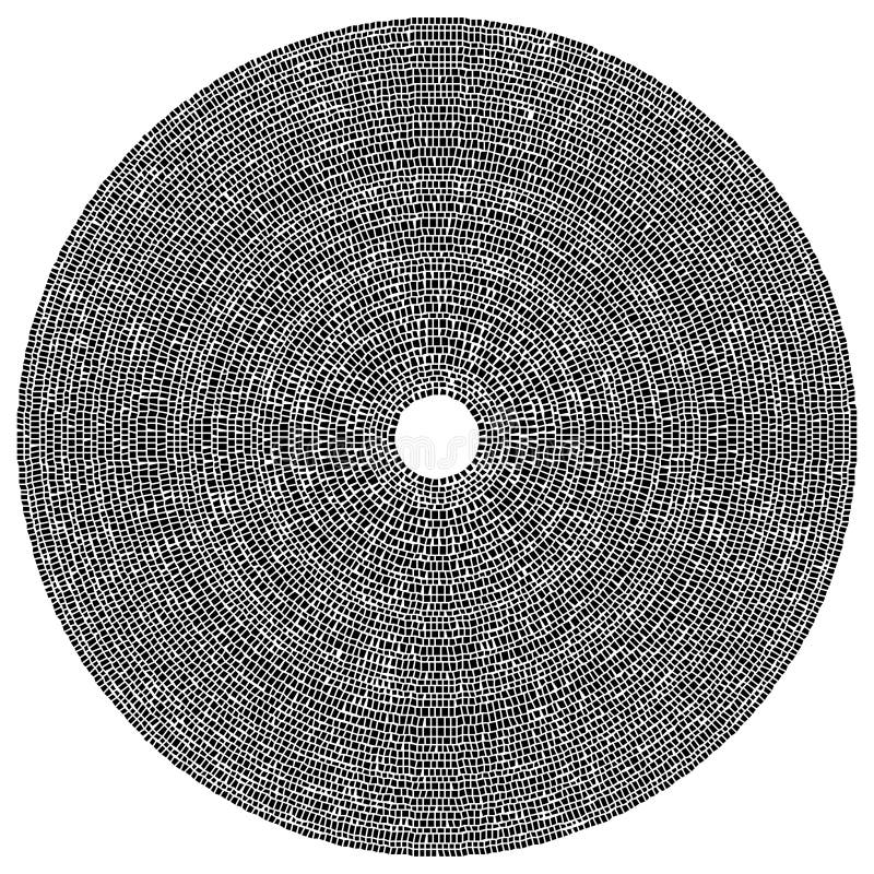 Geometric Circle Element. Circular Stonework, Masonry Stone Circles ...