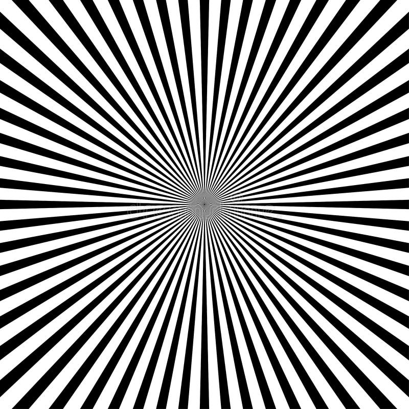 Radial, Radiating Stripes, Lines. Converging Lines Square Format Design ...