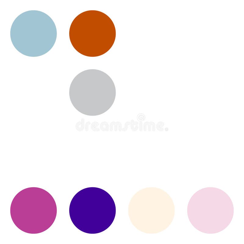 Random, Colorful Circles Vector Illustration. Circles Design Element ...