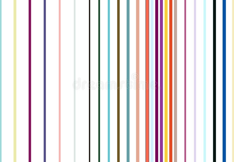 Random Thick, Thin Lines Vector Illustration Stock Vector ...