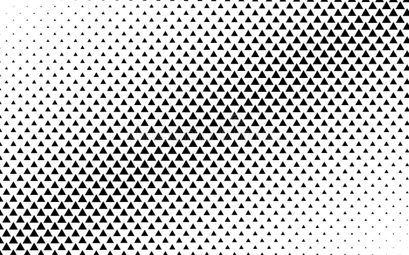 Triangles Halftone Vector Illustration Triangle Geometric Background