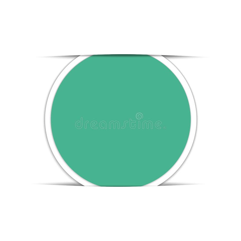 Round Blue Banner with Golden Frame and Golden Stars Frame on ...