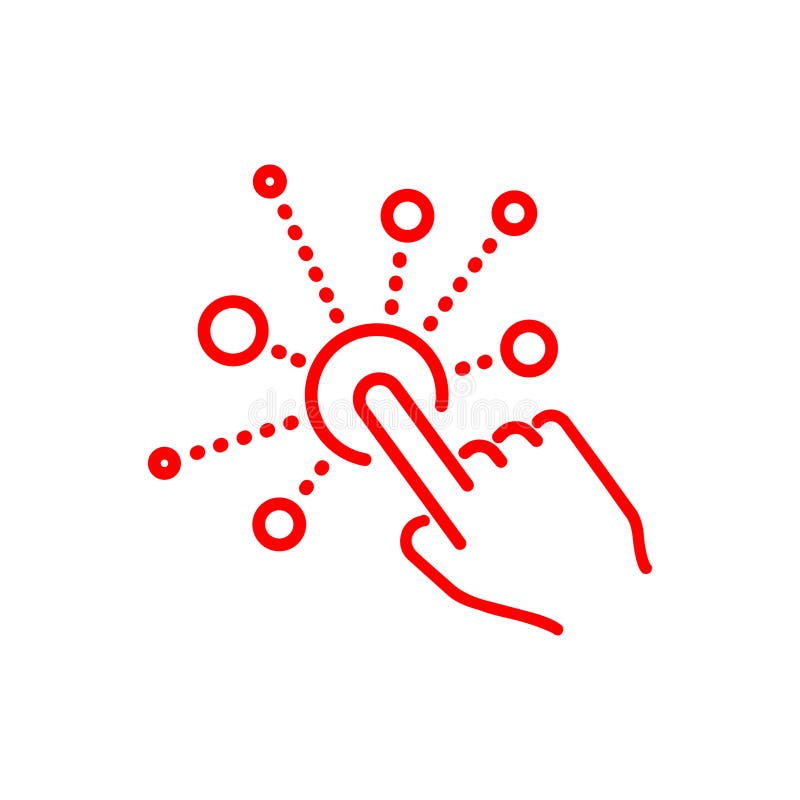 Eps10 Vector Illustration of a Family Line Art Icon. Stock Vector ...