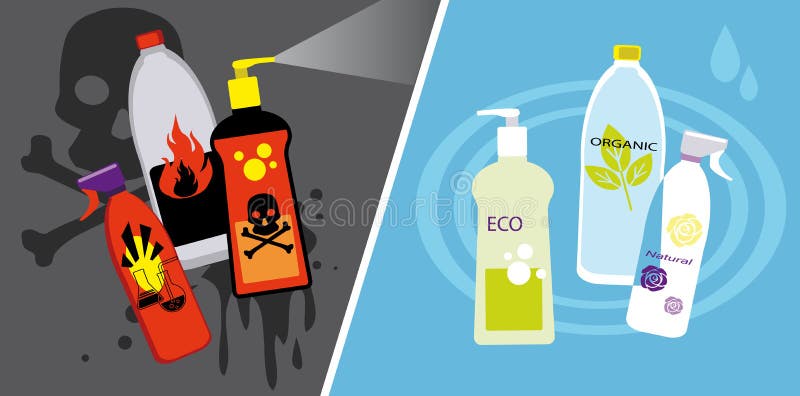 Dangerous Household Chemicals Stock Illustrations 26 Dangerous