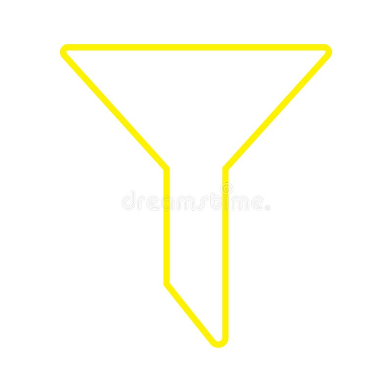 Eps10 Yellow Vector Right Arrow Icon Stock Vector - Illustration of ...