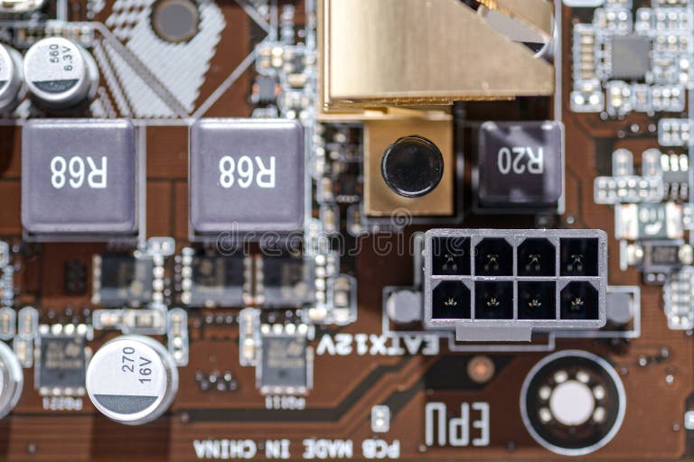 Epu 8 pin stock photo. Image of voltage, power, 8pin - 85041040