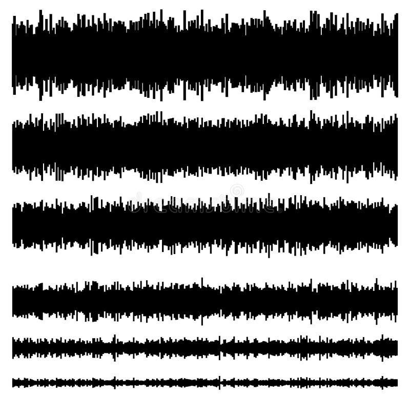 Eq / Equalizer Element Templates. Set of 6 Version Stock Vector ...