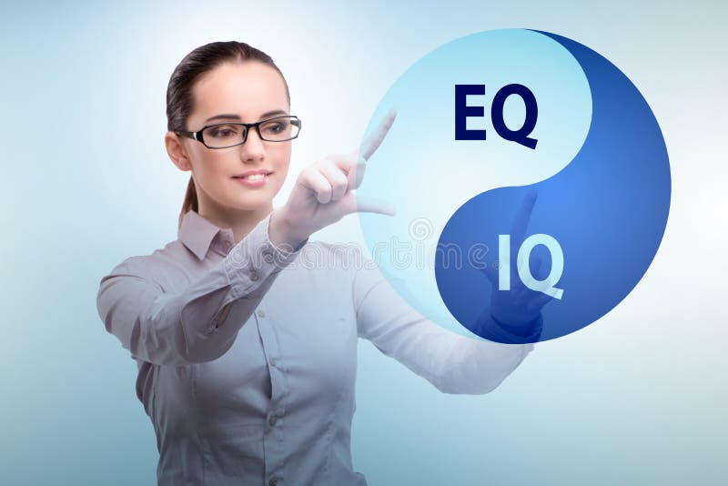 EQ and IQ Skill Concepts with Businesswoman Stock Photo - Image of ... EQ and IQ Skill Concepts with Businesswoman Stock Photo - Image of ...