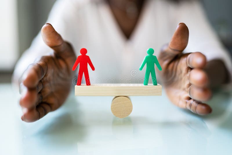 Equal Balance and Pay stock photo. Image of rights, check - 223797056