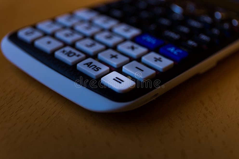 Equal Key of a Scientific Calculator Keyboard Stock Photo - Image of ...