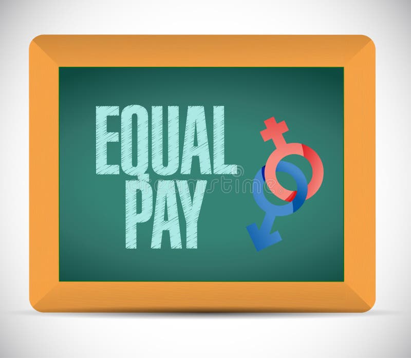 Equal Pay Word Cloud stock illustration. Illustration of economy - 69794511