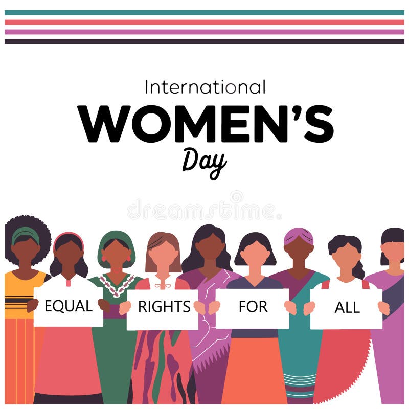 Equal rights for all stock vector. Illustration of summer - 359779338