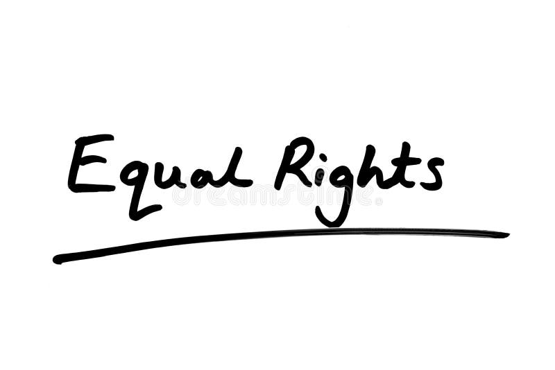 Equal Rights stock image. Image of diary, board, background - 171058305